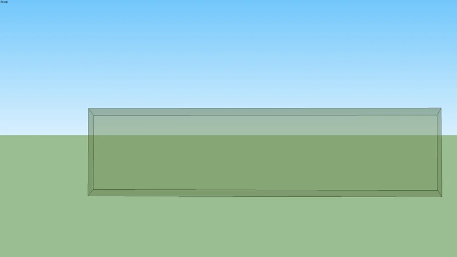 Glass Tile 1.5x6 Green by DiDi S. | 3D Warehouse