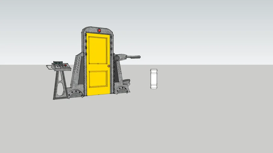 Door machine for Monsters Inc | 3D Warehouse