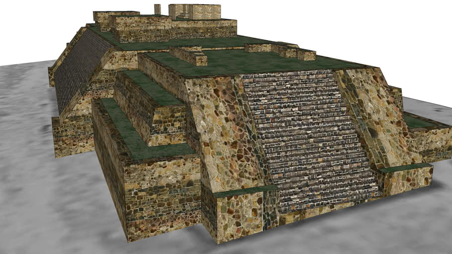 monte alban (edificio h) | 3D Warehouse