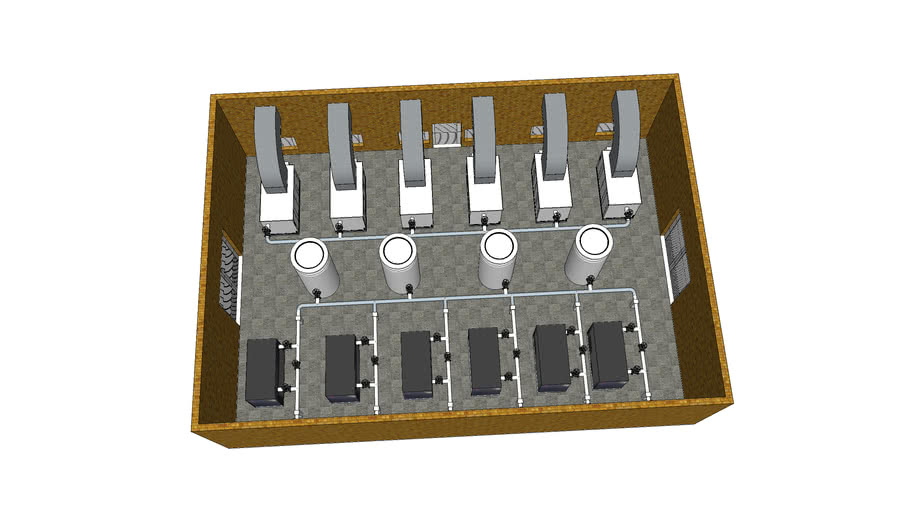 Compressor Room Model | 3D Warehouse