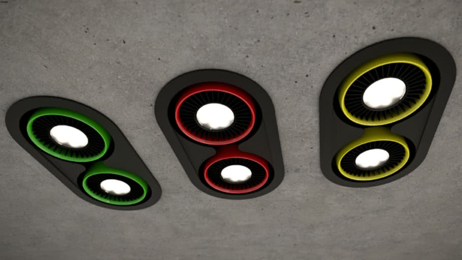 Spotlight Double (LED) | 3D Warehouse