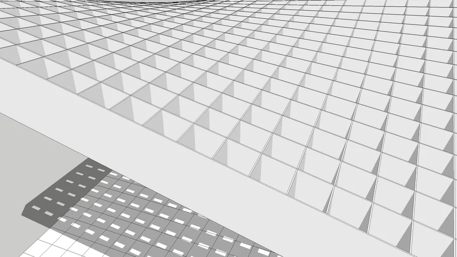 Freestanding Hyperbolic Paraboloid (Slotted Paper Model) | 3D Warehouse