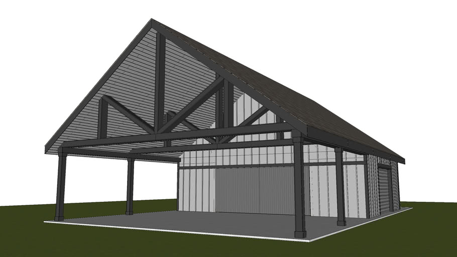 Pole Barn | 3D Warehouse