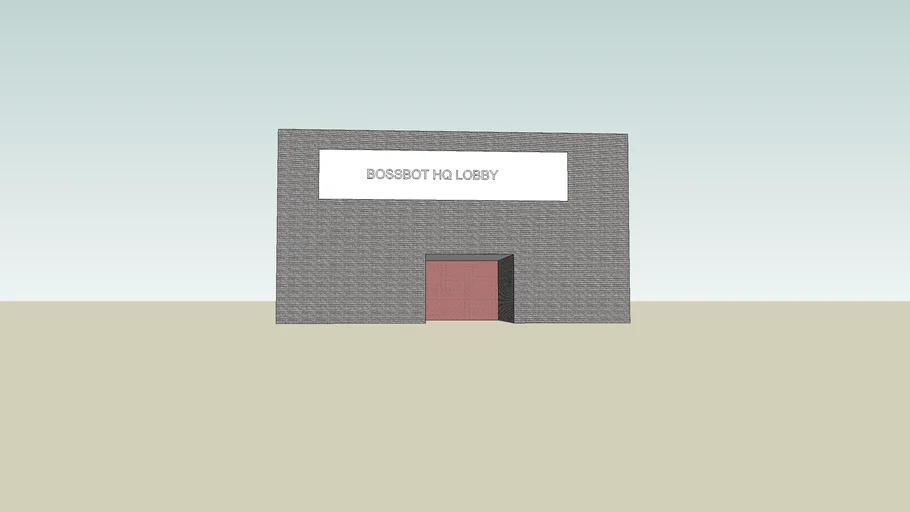 Bossbot HQ Lobby | 3D Warehouse