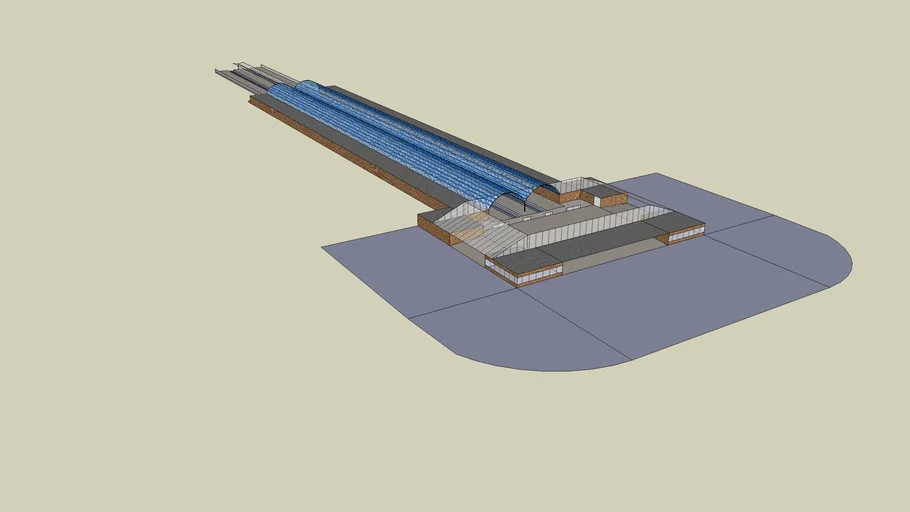 Railway Station (Terminus) | 3D Warehouse