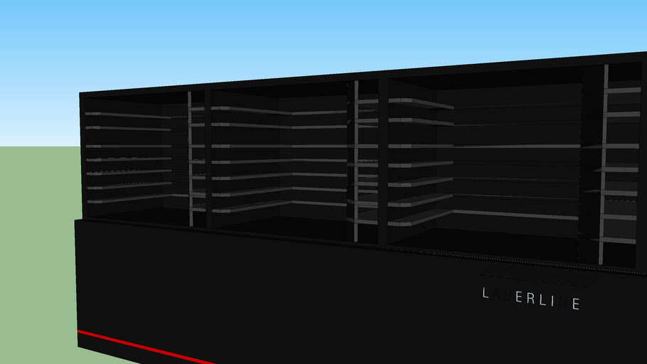 Laserline CD-2400 48 CD storage system | 3D Warehouse