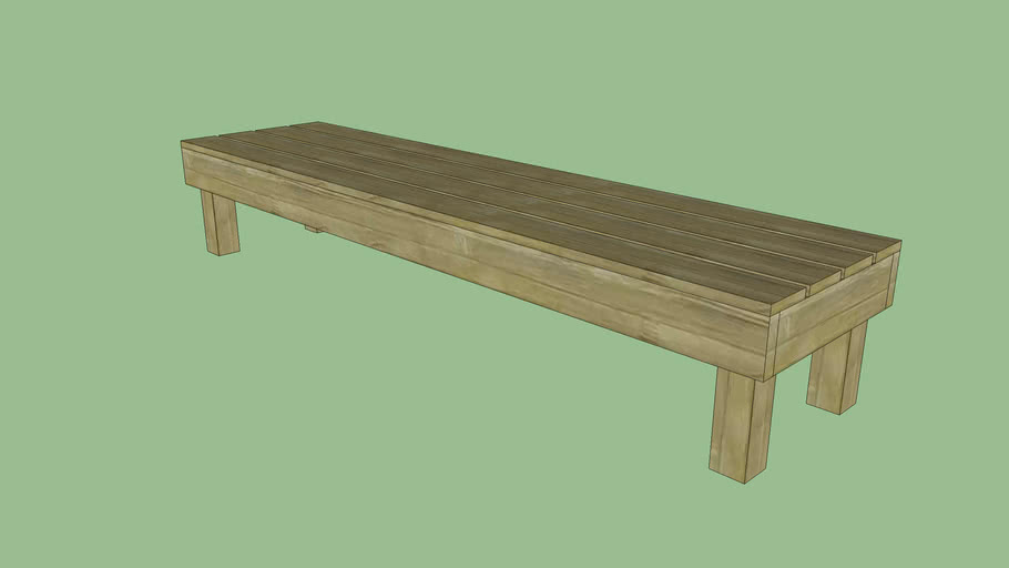 Garden Bench | 3D Warehouse