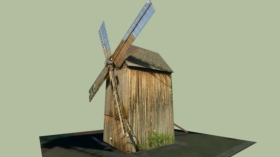 Radom - Muzeum Wsi Radomskiej : wiatrak | 3D Warehouse