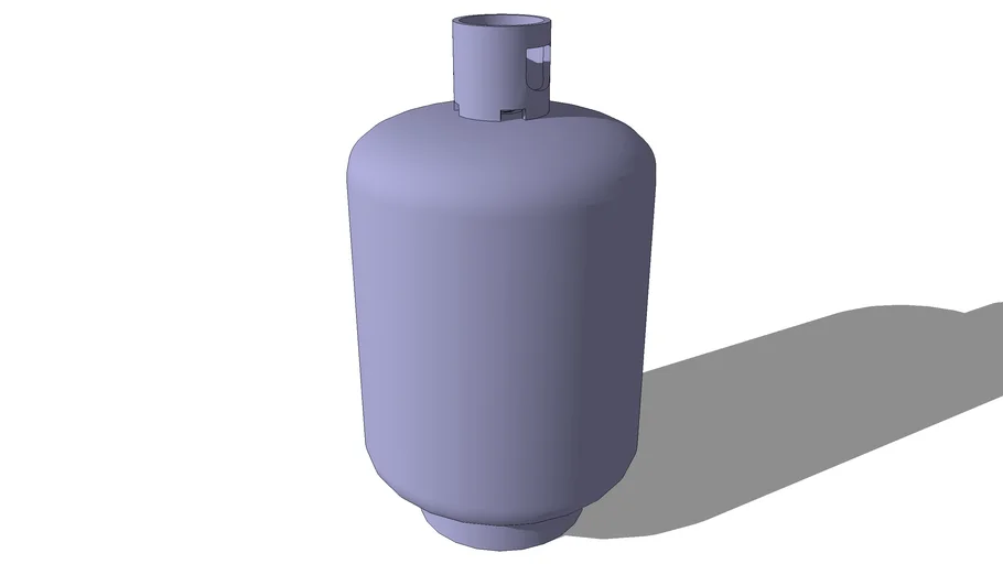 Botijao Gas 190Kg P190 | 3D Warehouse