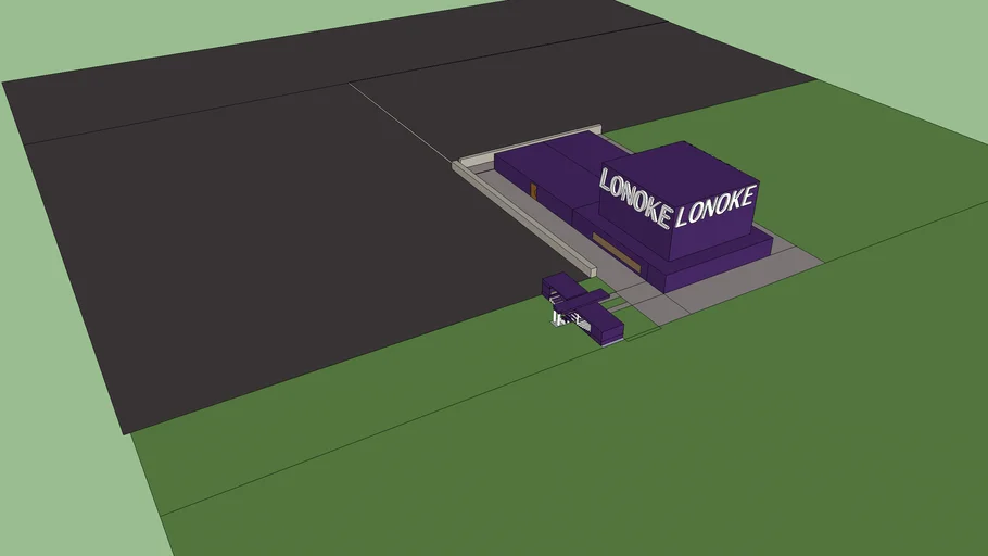 new lonoke football feild | 3D Warehouse