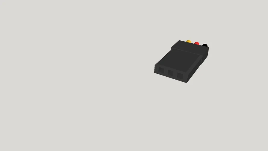 Futaba connector F | 3D Warehouse