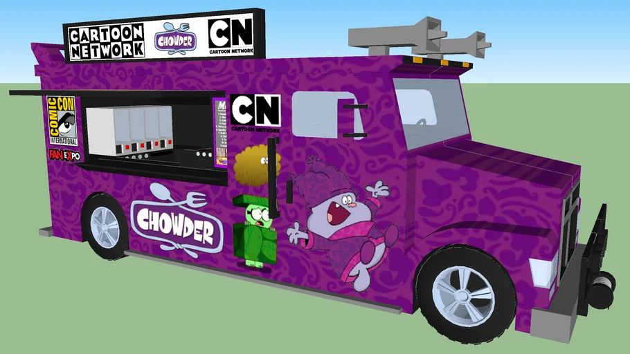 Cartoon Network Chowder Car | 3D Warehouse