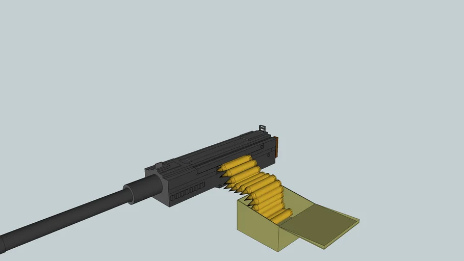 M2 Browning 50.Cal | 3D Warehouse