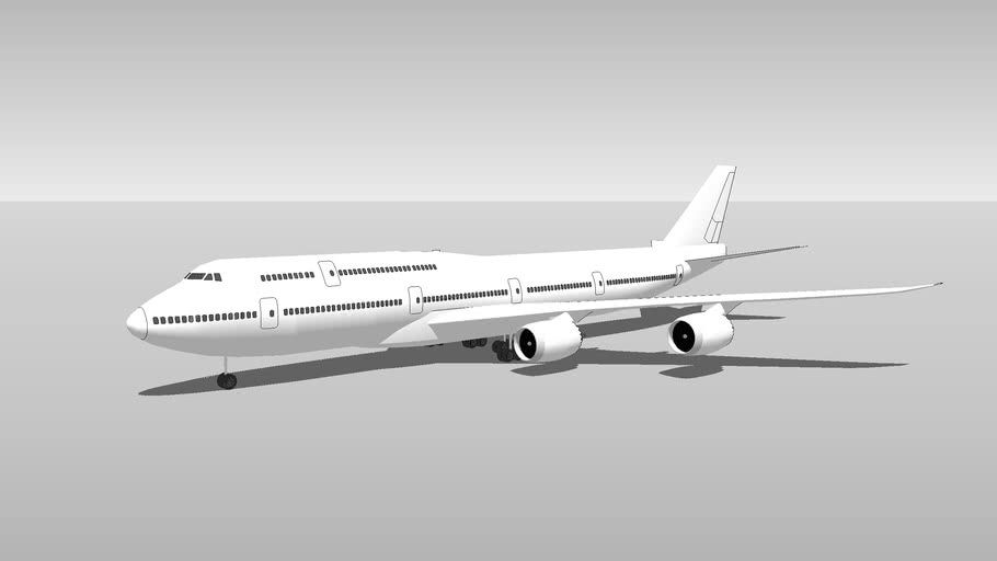 boeing 747-8 Template | 3D Warehouse