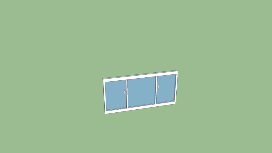 triple pane window | 3D Warehouse