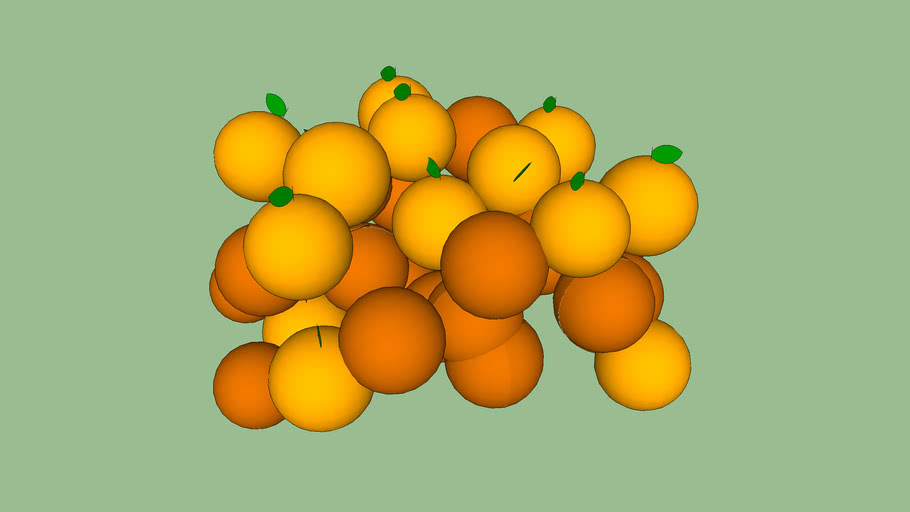 oranges fruits | 3D Warehouse