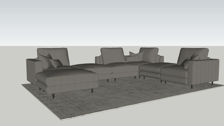 adjustable sofa | 3D Warehouse