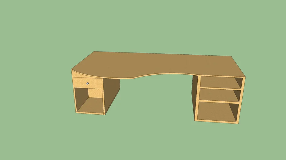 my pc table | 3D Warehouse