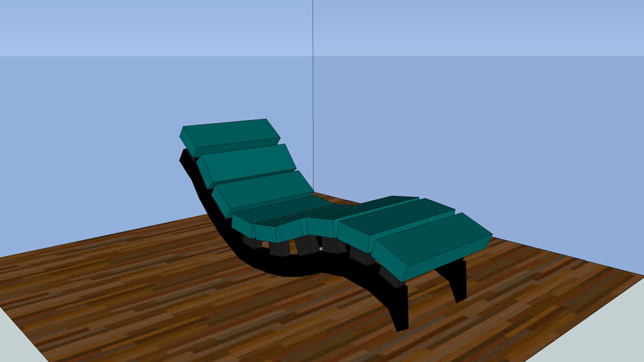 long chair | 3D Warehouse