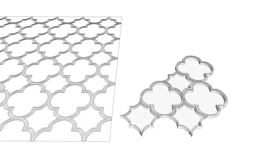 Ceiling Tracery, Plaster, Molding | 3D Warehouse