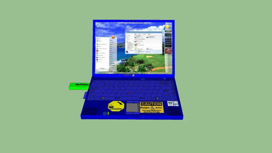 My Gateway Laptop | 3D Warehouse