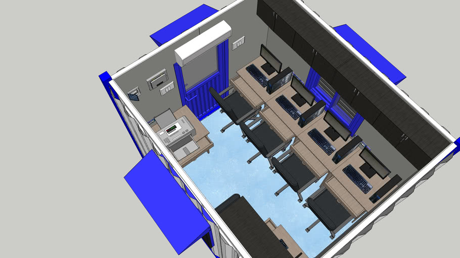Modular Container Office | 3D Warehouse