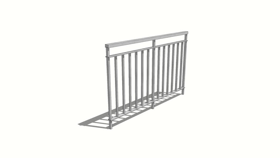 Railing - Egress Railing Assembly | 3D Warehouse