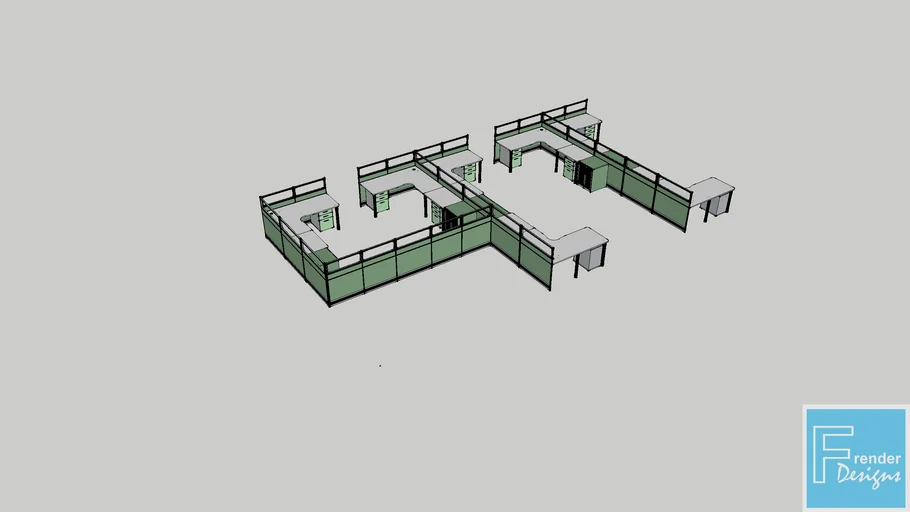QUMUN WORKSTATIONS - 08 | 3D Warehouse