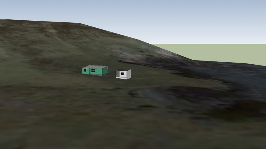 Antipodes Island Castaway Depot and Hut | 3D Warehouse