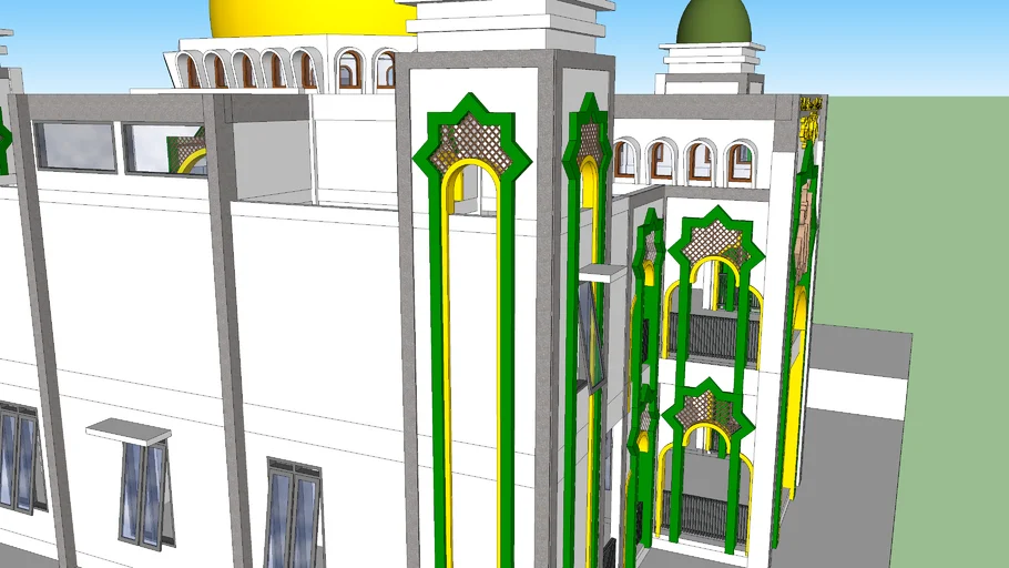 Mushalla Darussakinah | 3D Warehouse