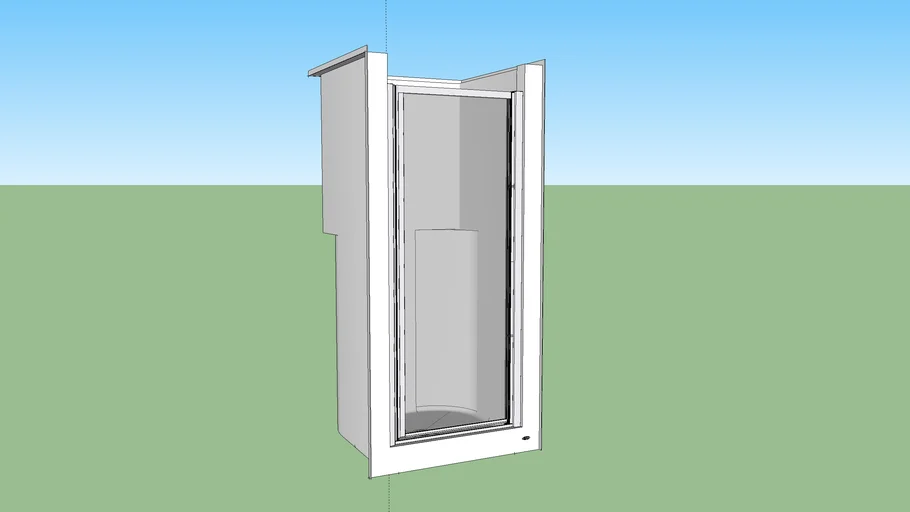 Maax Biarritz shower and door | 3D Warehouse