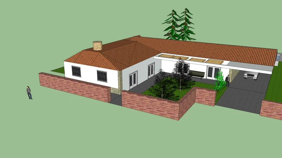 Simple house | 3D Warehouse