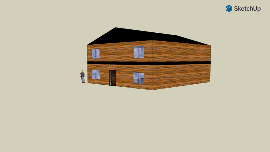 wooden house | 3D Warehouse