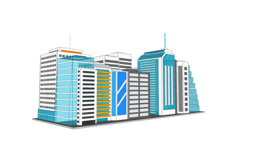 City block 9 | 3D Warehouse