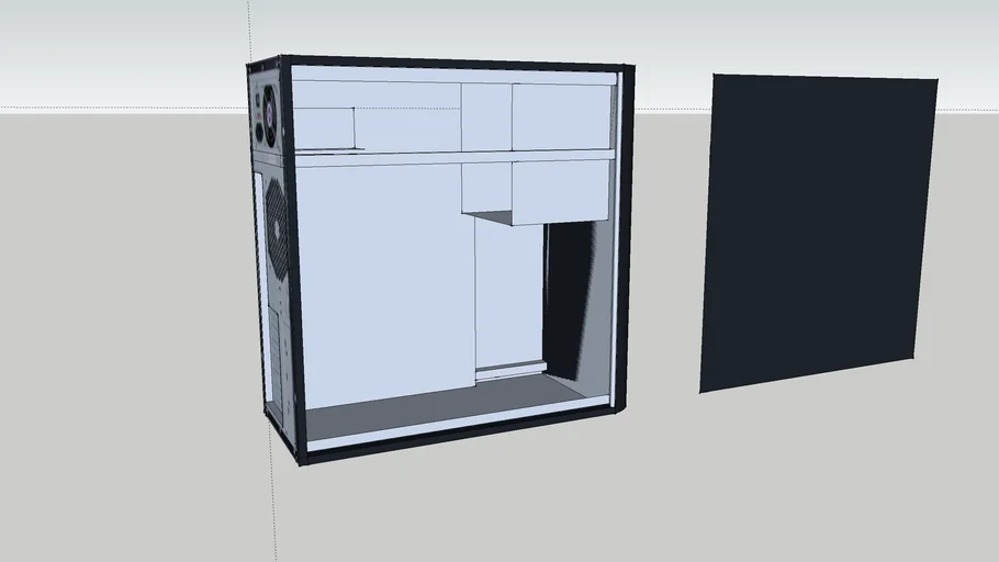 Antec SLK3800B | 3D Warehouse