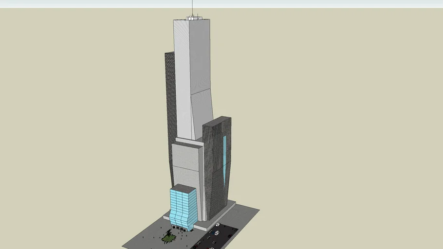 Skyscraper ( unreal) | 3D Warehouse