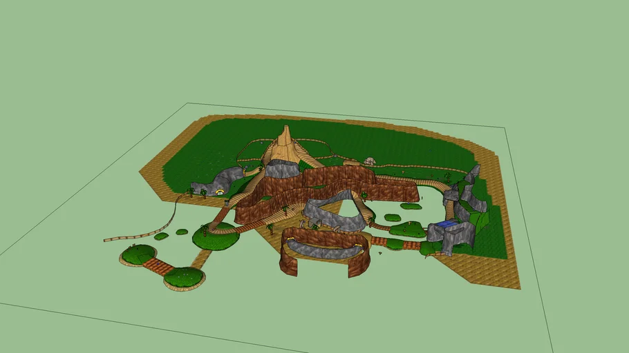 Sonic R Resort Island | 3D Warehouse