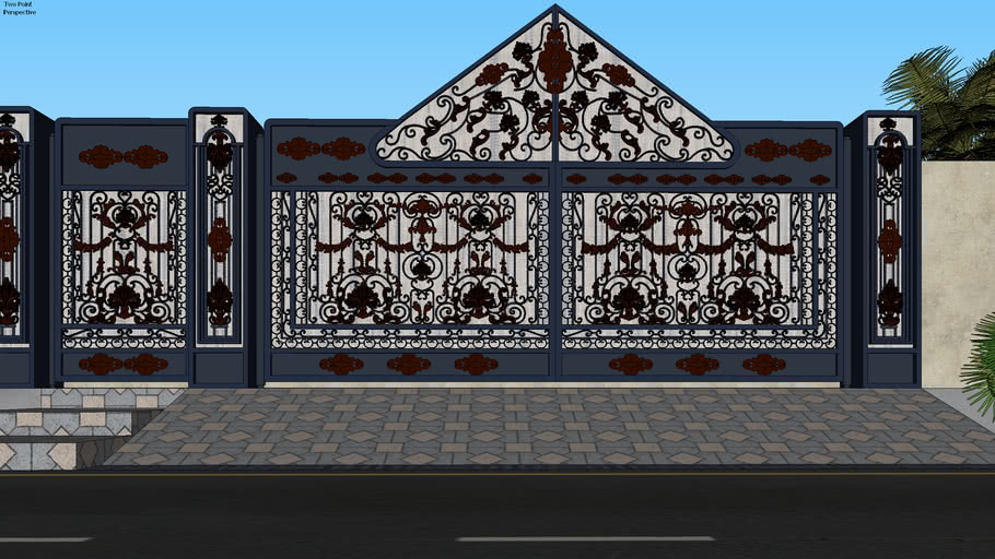 classical - main gate | 3D Warehouse