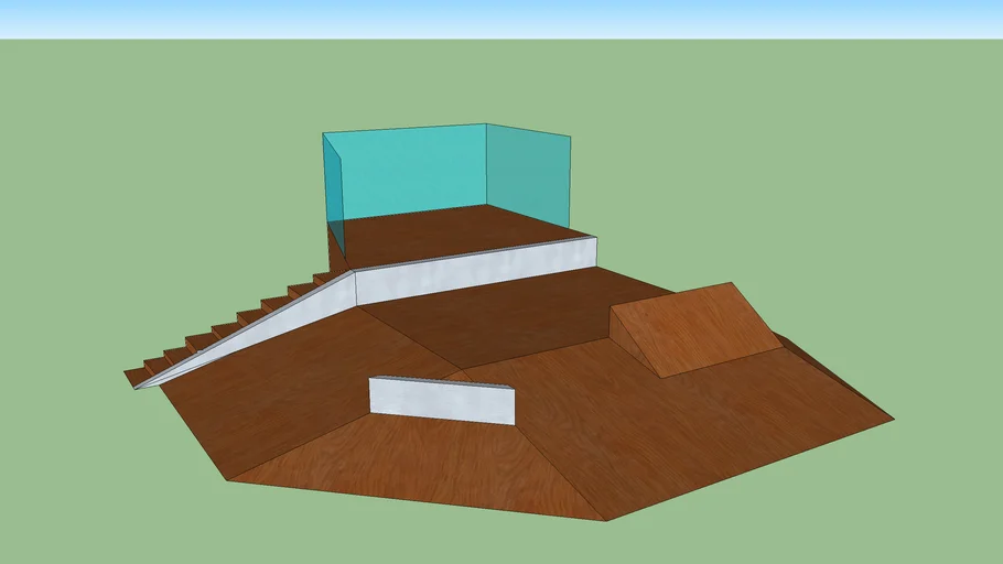 MY FIRST SKATE RAMP | 3D Warehouse