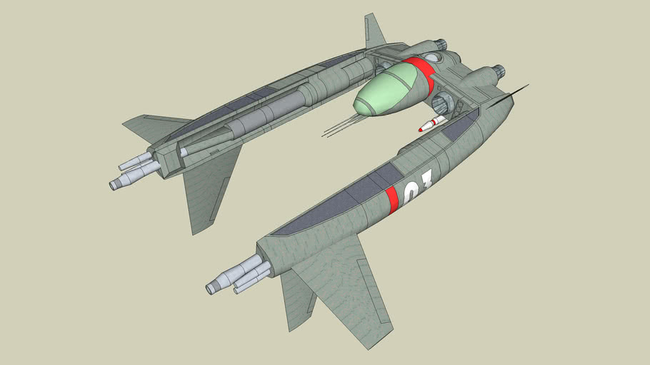 UF67 Switchblade Point Defense Fighter | 3D Warehouse