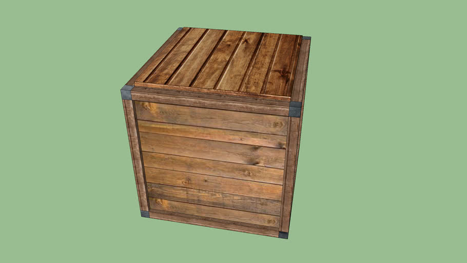 box wooden | 3D Warehouse