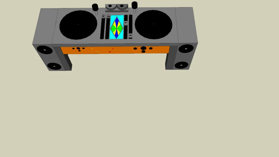 DJ Booth | 3D Warehouse