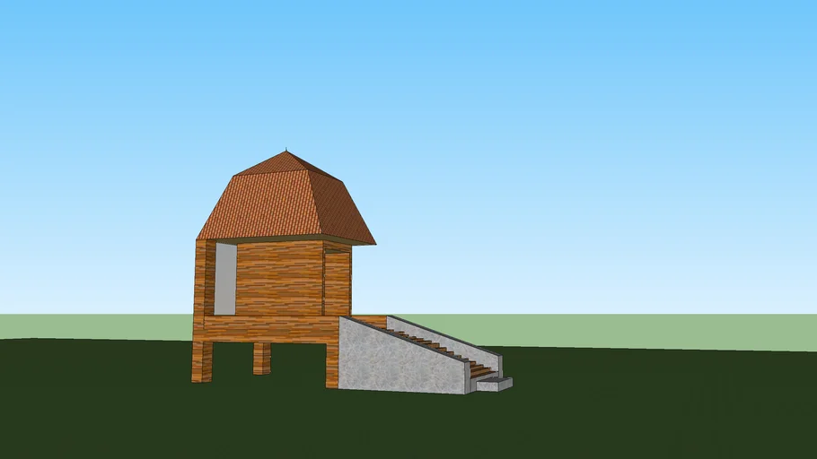 bubungan limas | 3D Warehouse