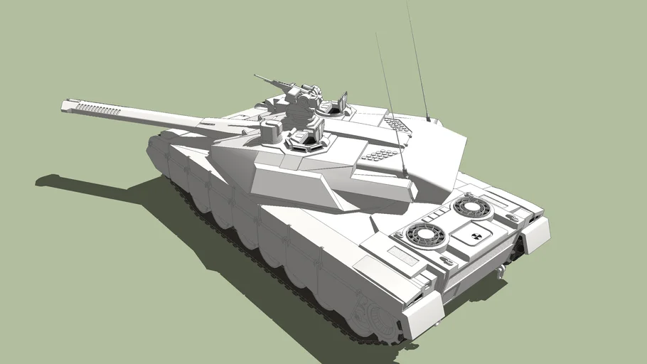 KraussMaffei MBT-21 'Tiger 3' | 3D Warehouse