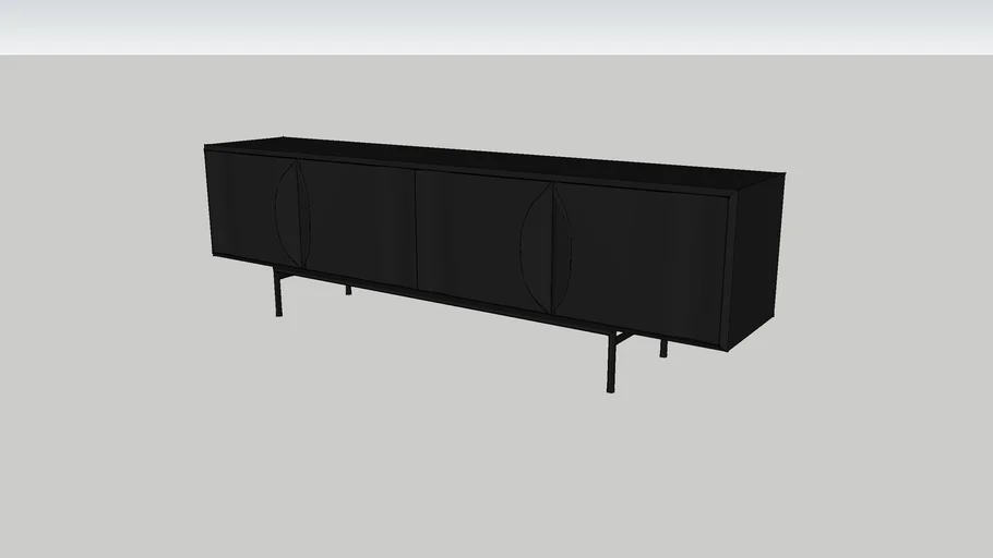 Buffet Jack 4 portas | 3D Warehouse