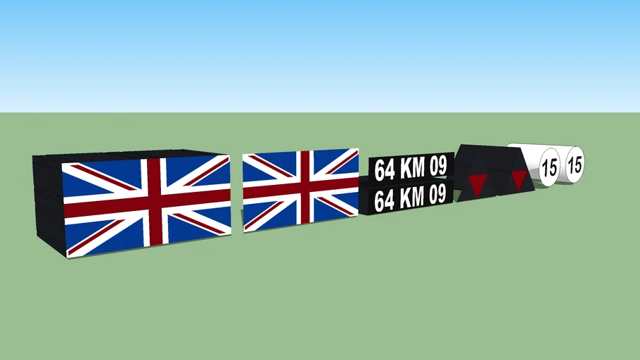 British decals | 3D Warehouse