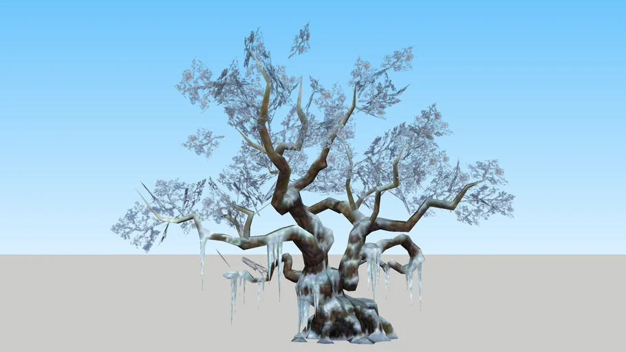 Snow tree | 3D Warehouse