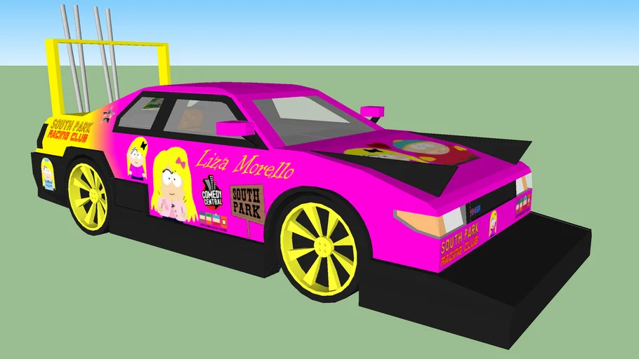South Park Racing Club Liza Morello Car | 3D Warehouse