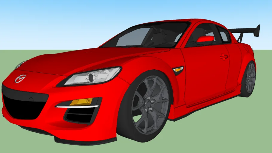 Mazda RX-8 Tuned | 3D Warehouse