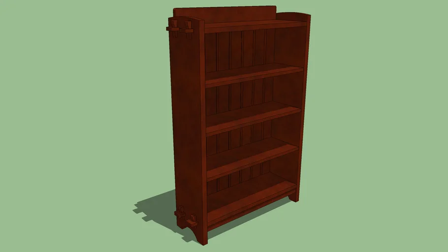 Stickley, L. & J. G. - Bookcase, No. 644 | 3D Warehouse